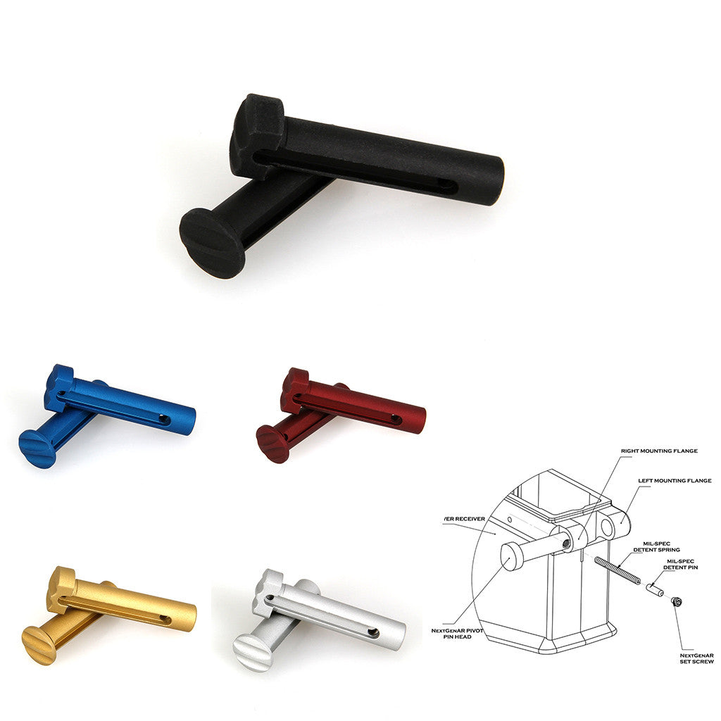 Takedown & Pivot Pins - QS Aluminum | Action Pro Sports